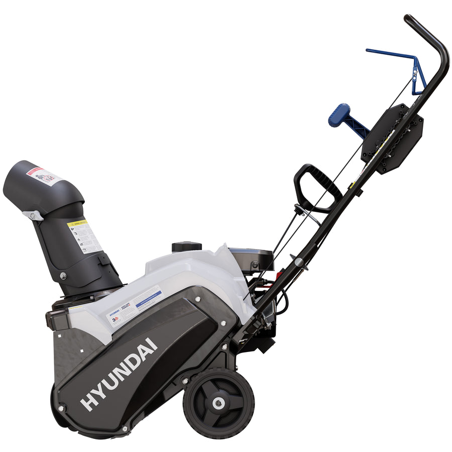 Hyundai 18-Inch HS4620 99cc Single-Stage Gas Powered Snow Blower ...