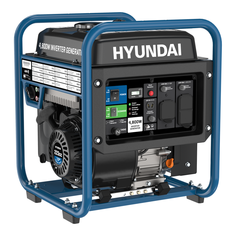 HY4800 Inverter Generator – Hyundai Power